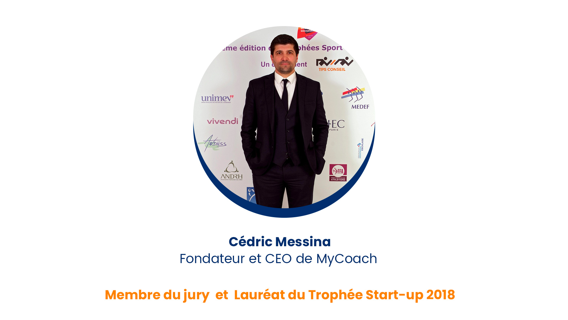 Cédric Messina - Membre du Jury et Lauréat du Trophée Start-up 2018 ...