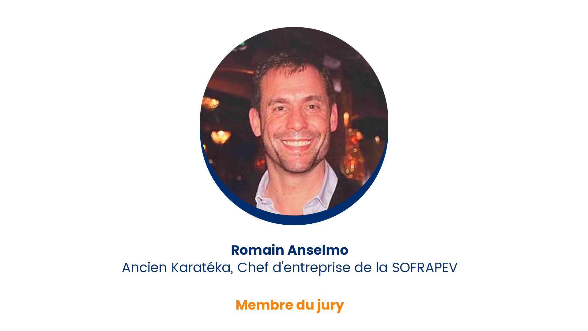 Romain Anselmo - Membre du jury - Tps Conseil